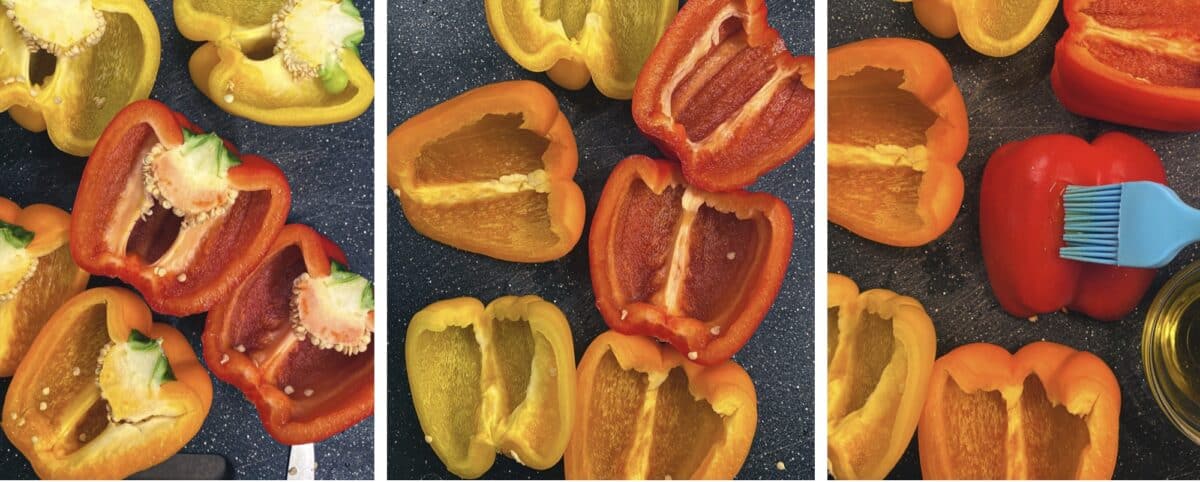 Easy Grilled Bell Peppers - The Jam Jar Kitchen