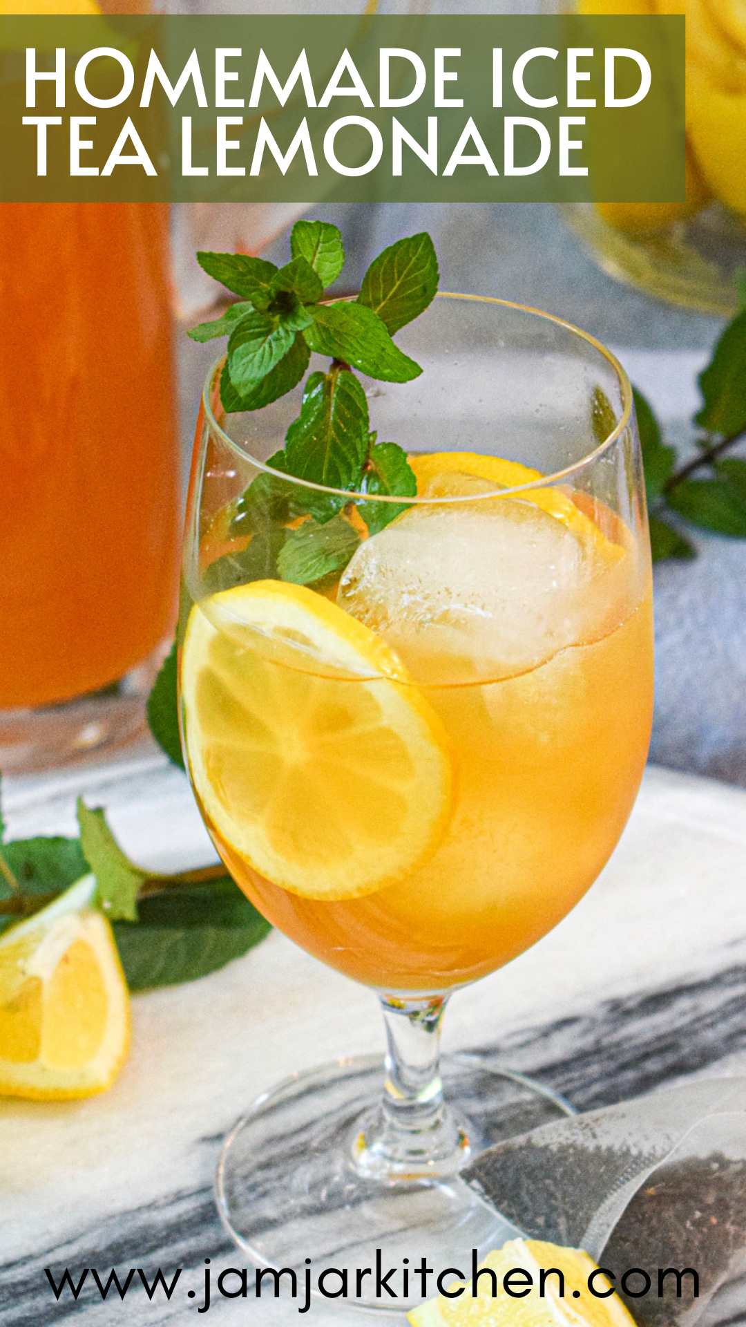 Iced Tea Lemonade - The Jam Jar Kitchen