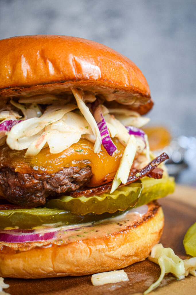 BBQ Ranch Burgers - The Jam Jar Kitchen