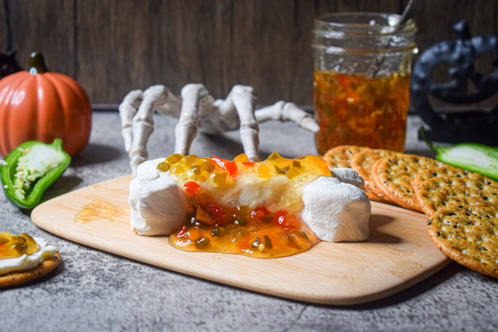 Sweet & Spicy Skeleton Bone Appetizer - The Jam Jar Kitchen