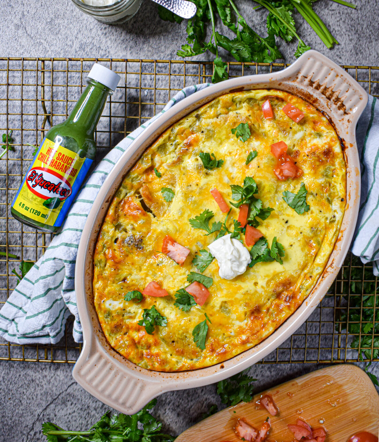 Tamale Breakfast Casserole - The Jam Jar Kitchen