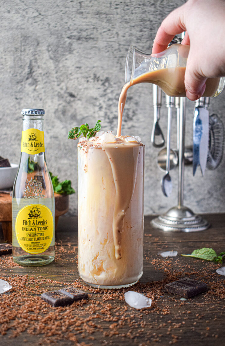 Chocolate Gin & Tonic - The Jam Jar Kitchen