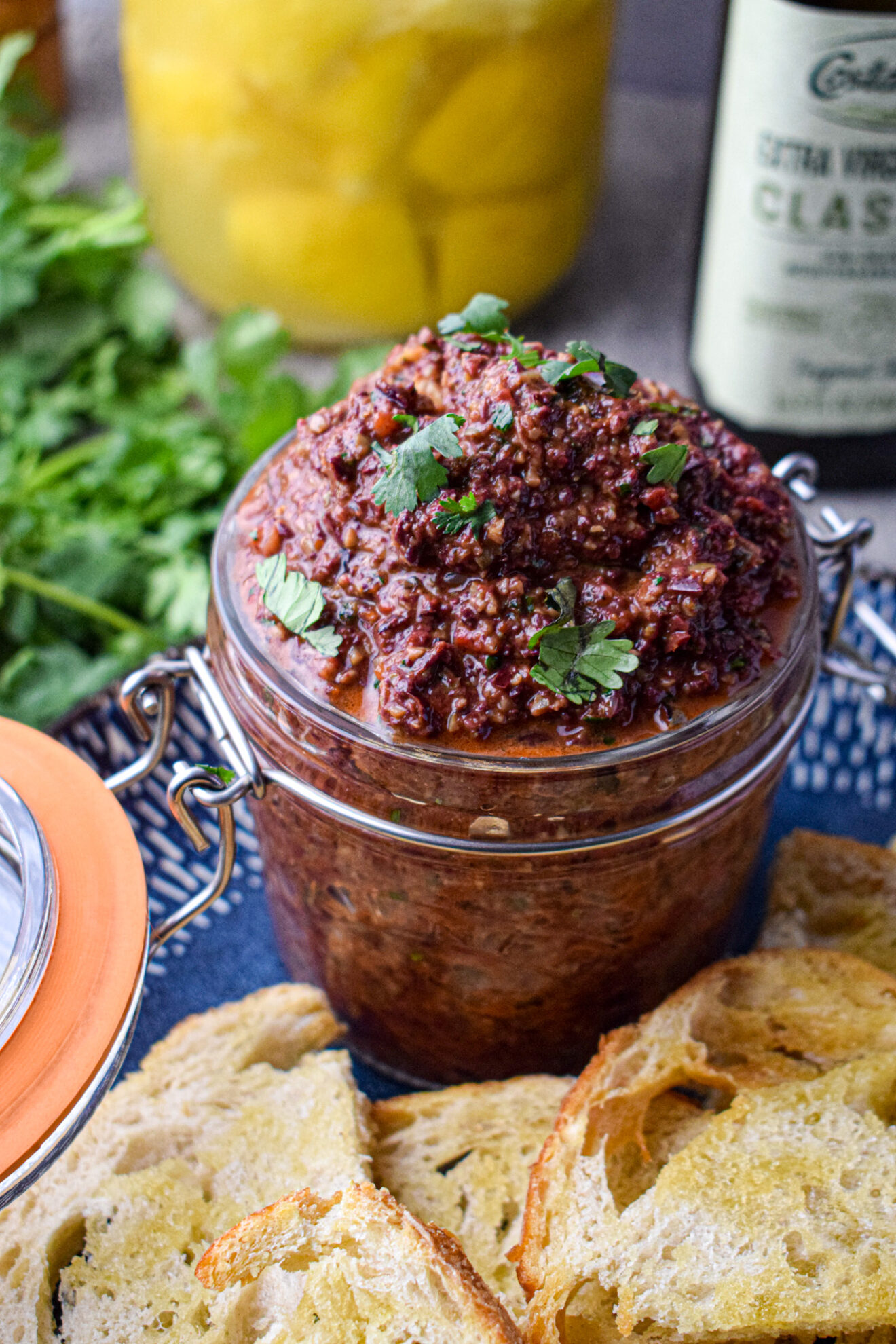 Preserved Lemon Olive Tapenade - The Jam Jar Kitchen