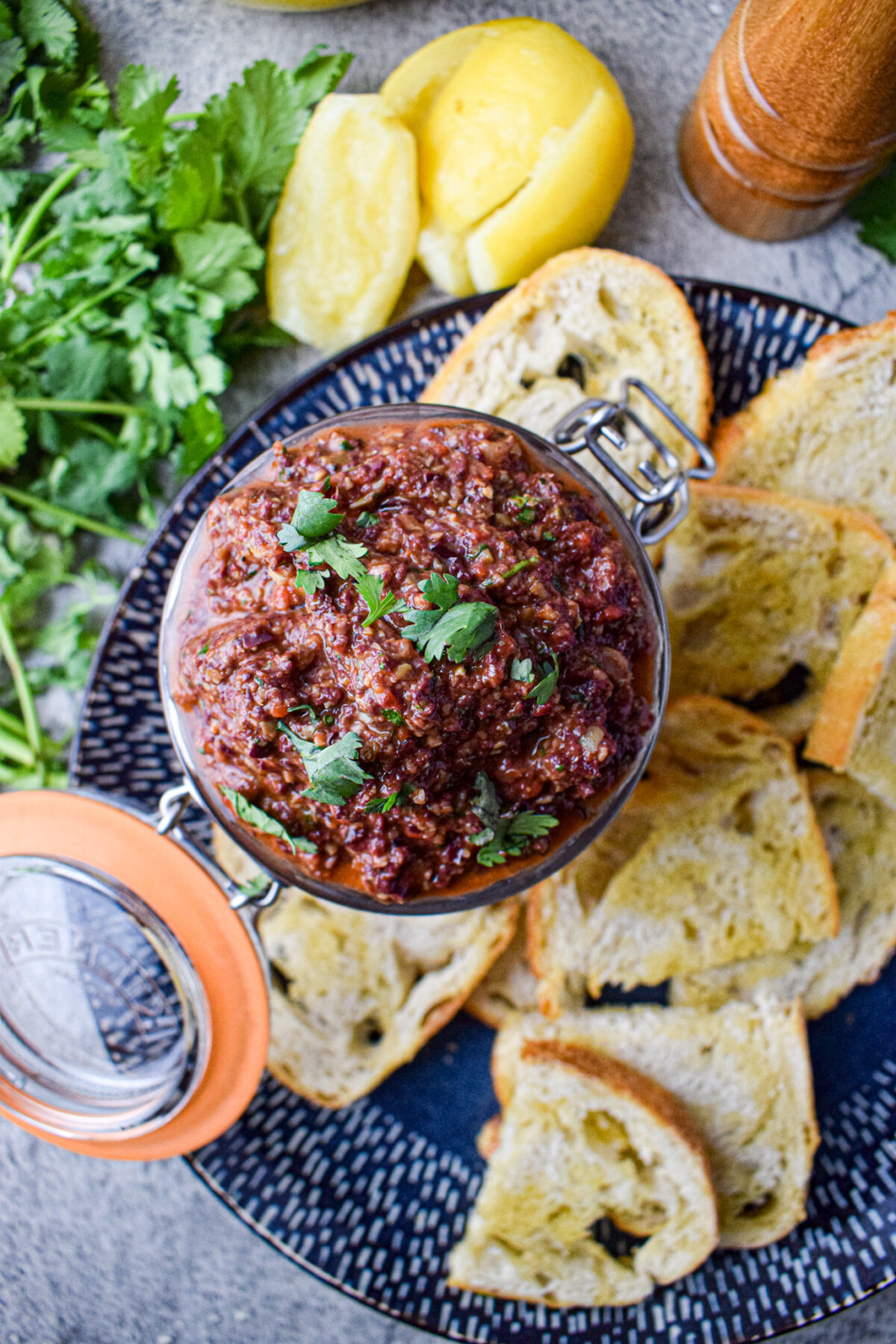 Preserved Lemon Olive Tapenade - The Jam Jar Kitchen