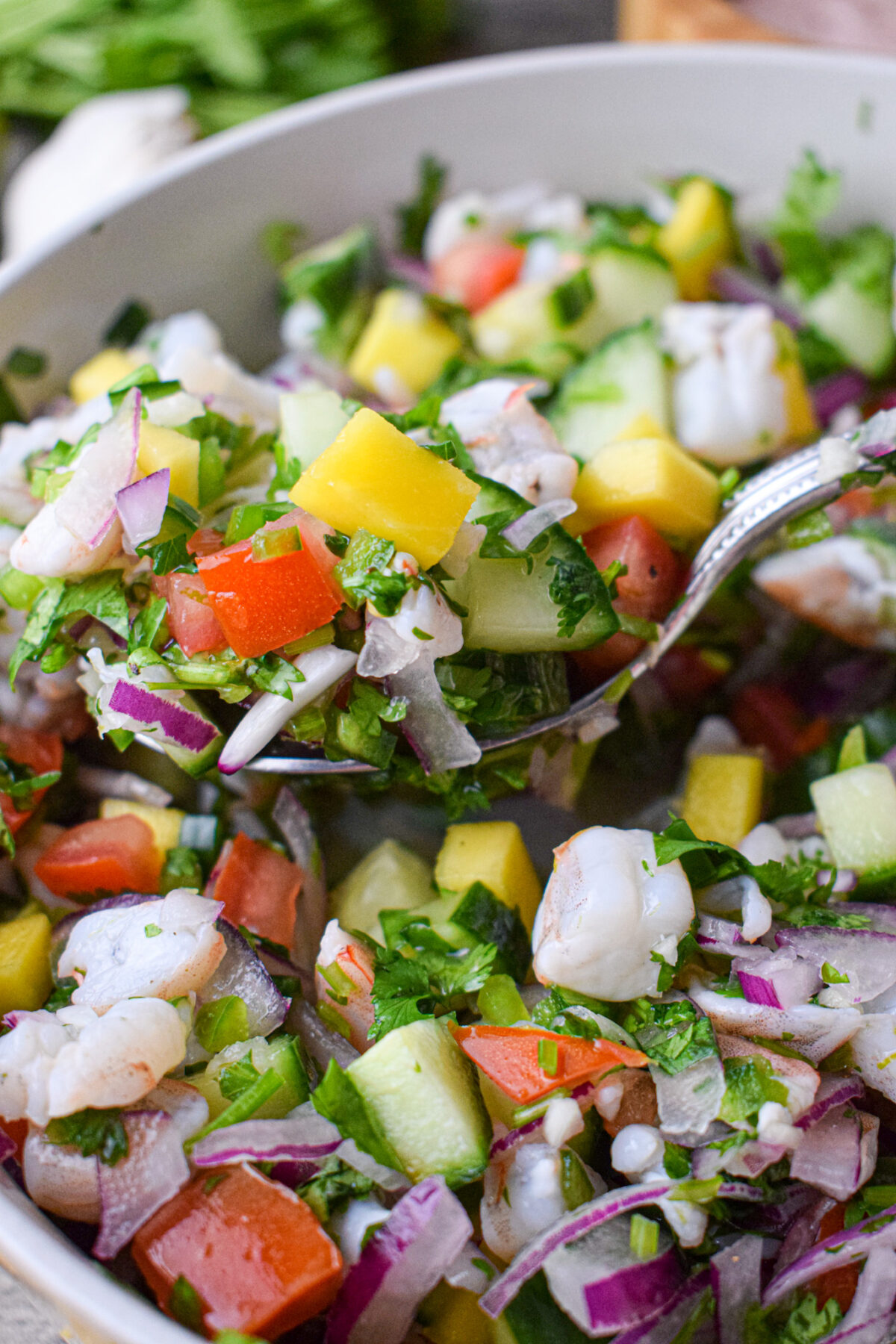 Shrimp and Mango Ceviche - The Jam Jar Kitchen