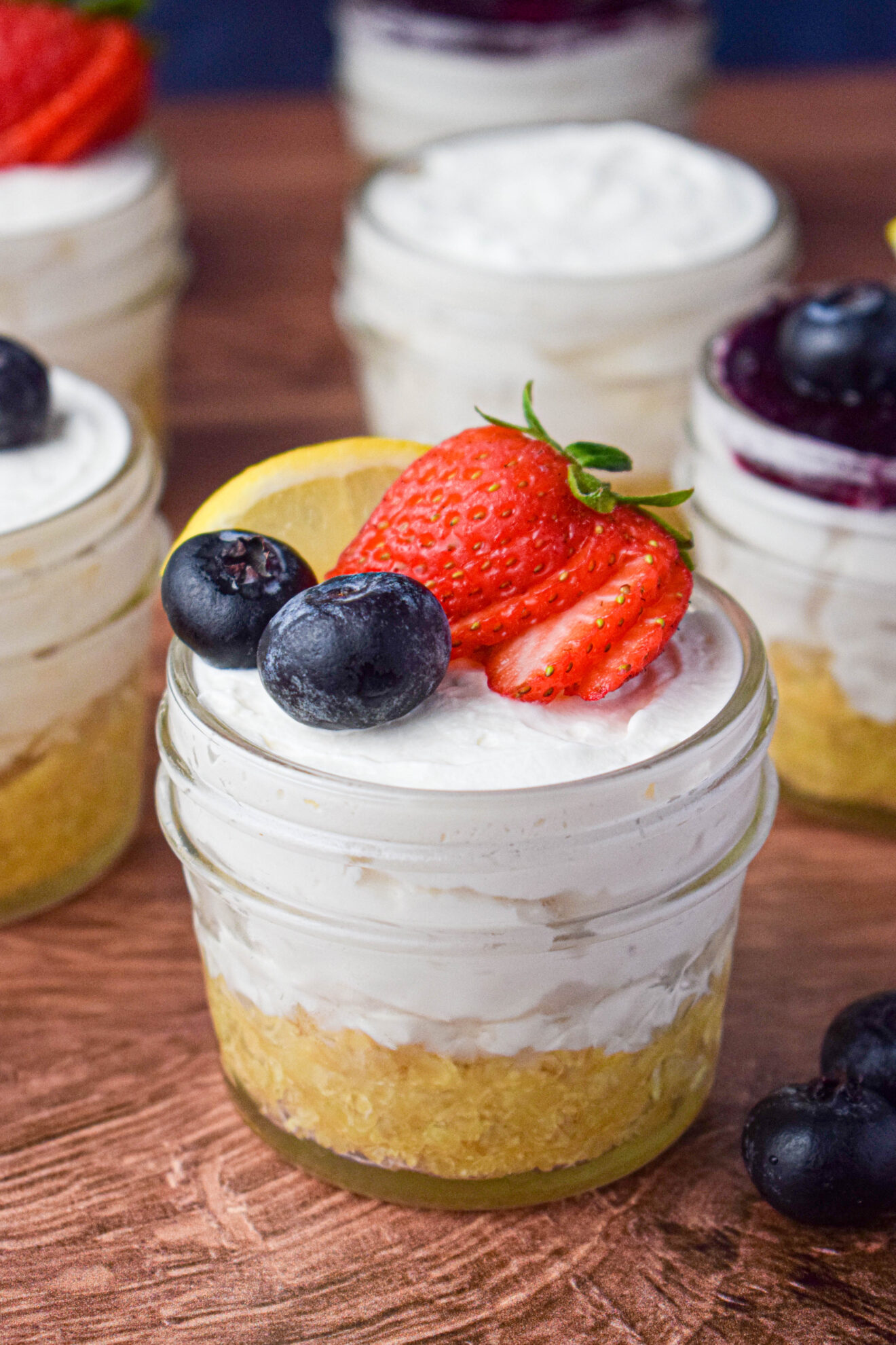 Mini No Bake Cheesecakes - The Jam Jar Kitchen