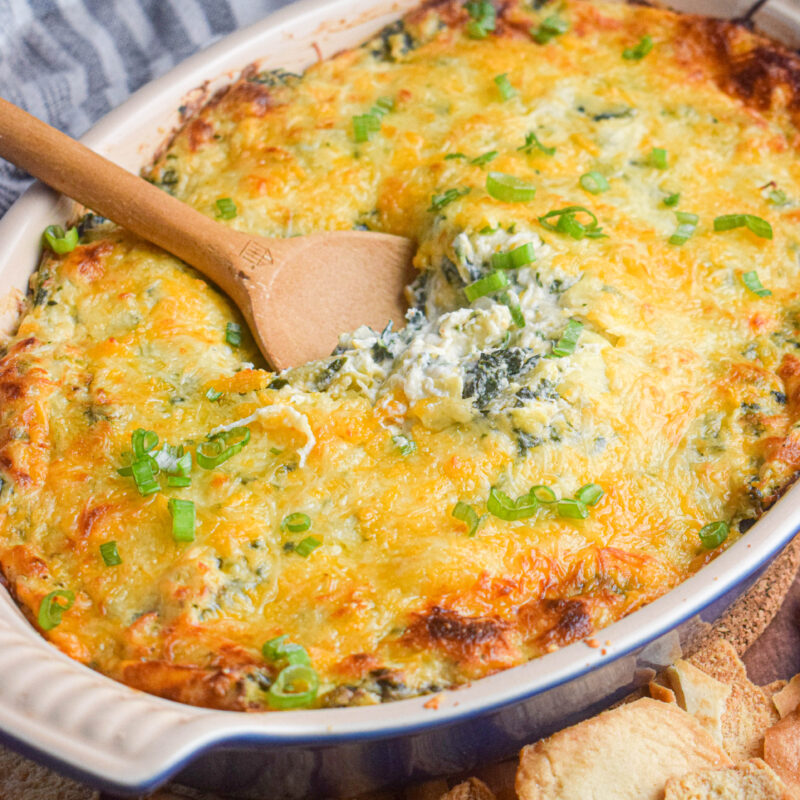 Crab, Spinach and Artichoke Dip - The Jam Jar Kitchen