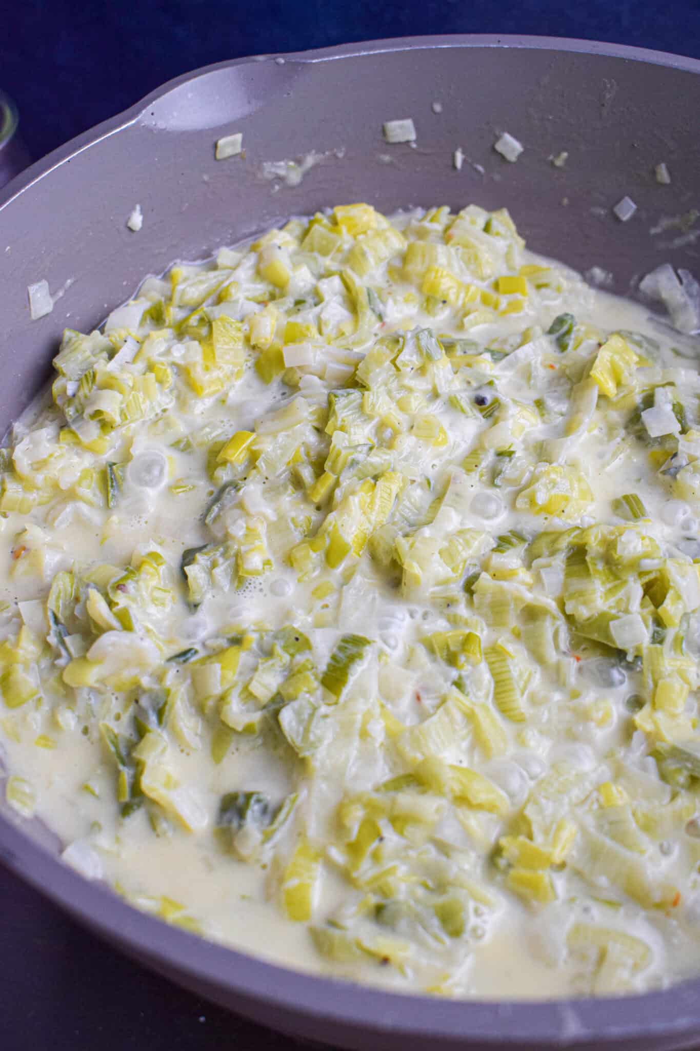 Creamed Leeks - The Jam Jar Kitchen