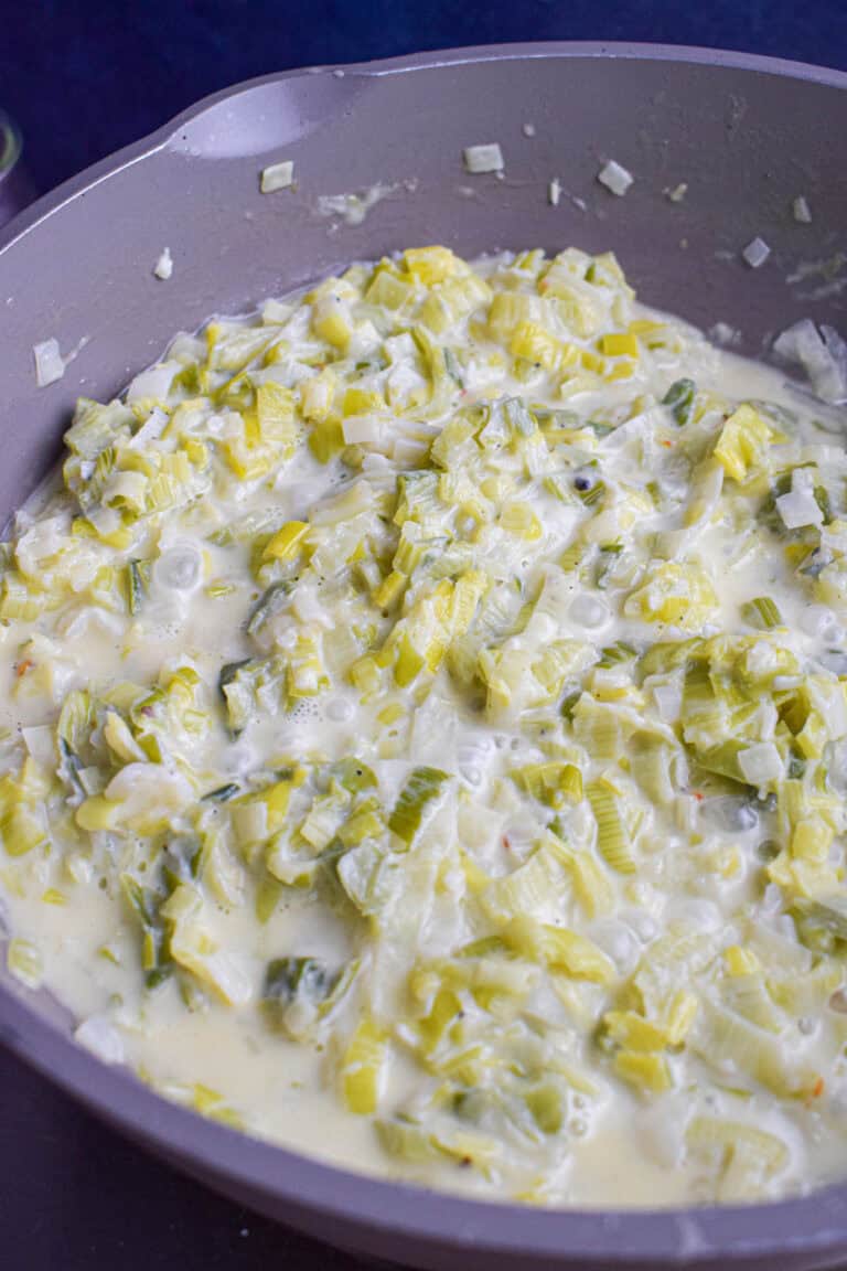 Creamed Leeks - The Jam Jar Kitchen