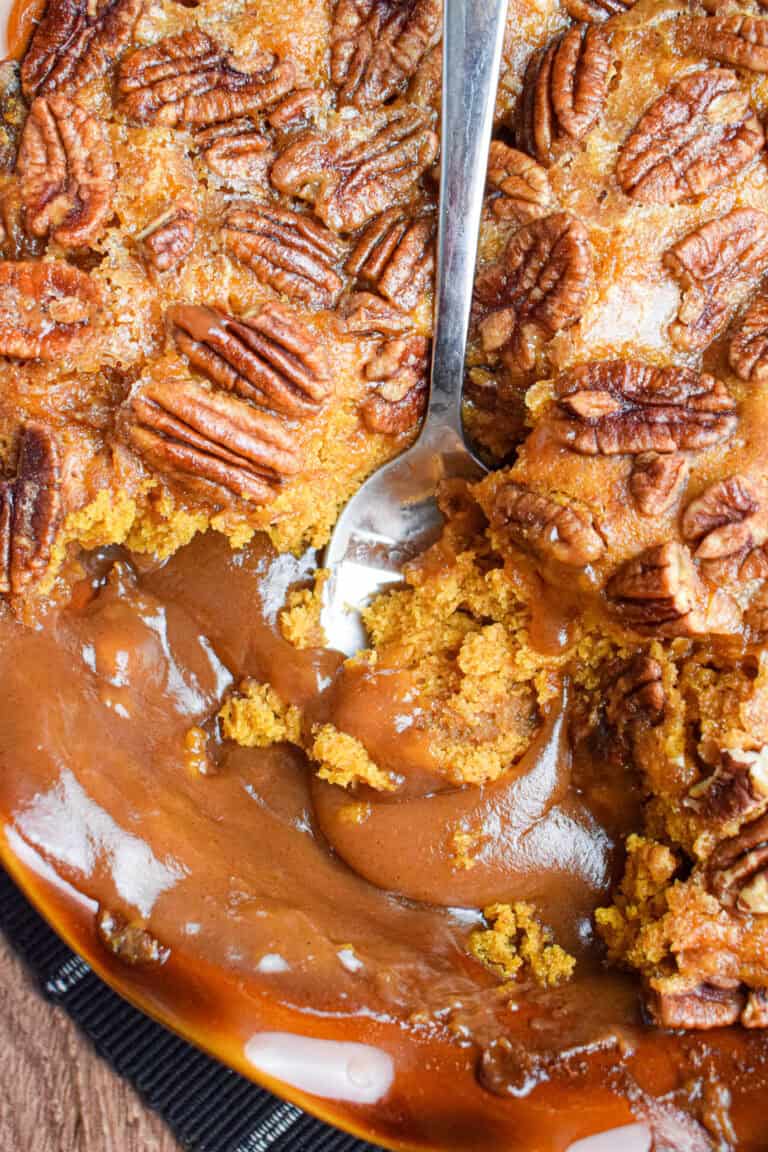 Pumpkin Pecan Cobbler - The Jam Jar Kitchen