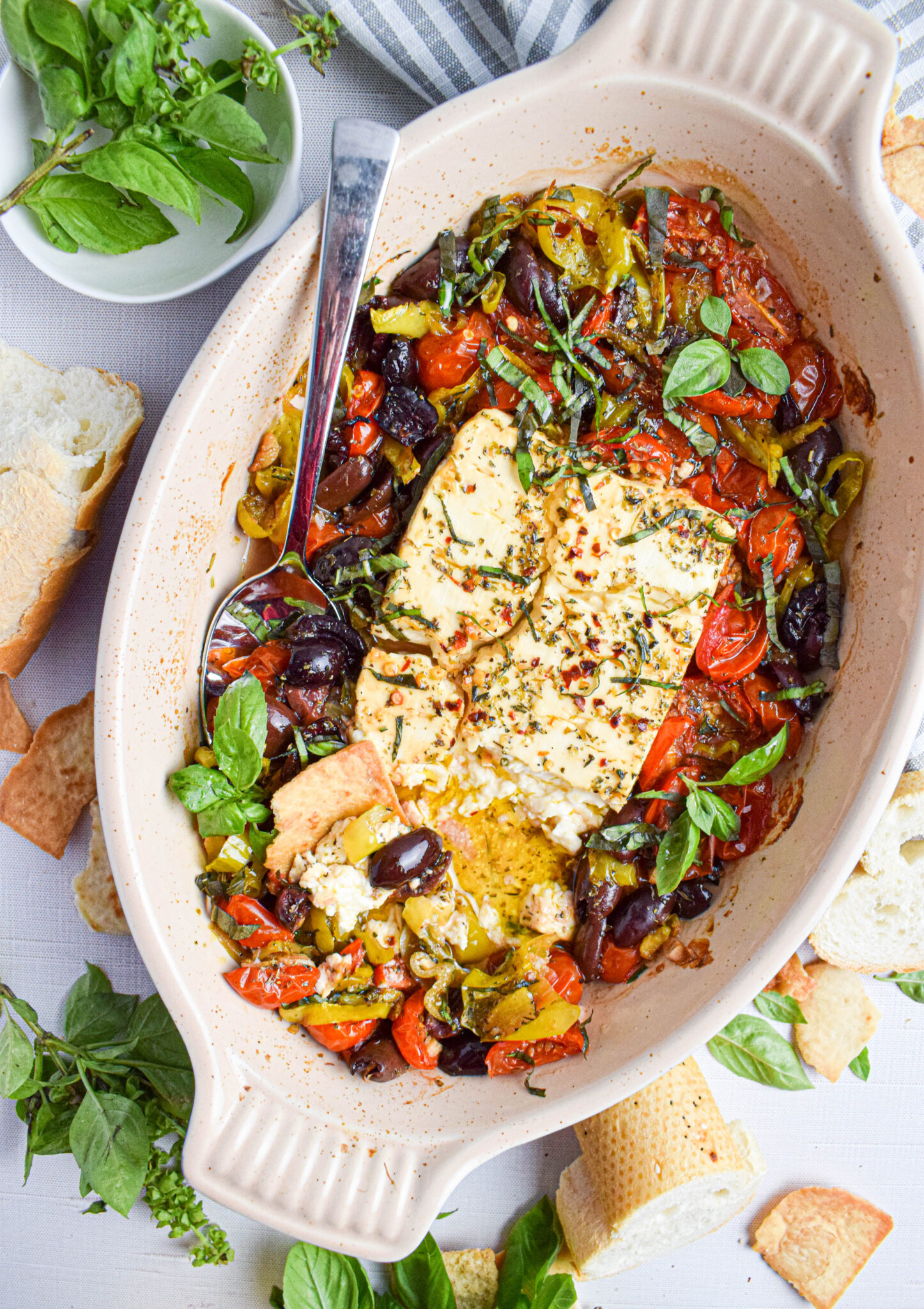 Baked Feta Dip - The Jam Jar Kitchen