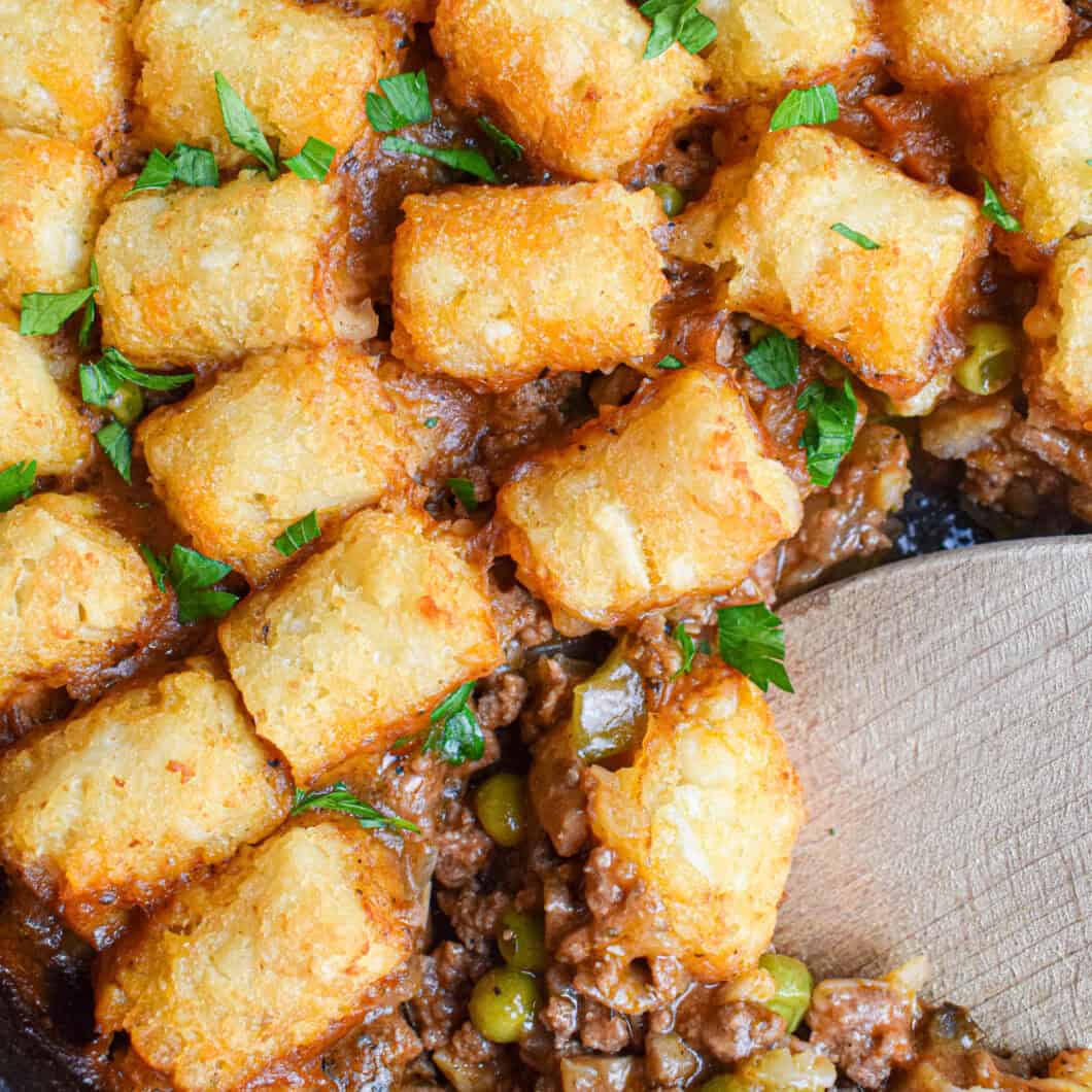 Tater Tot Shepherd's Pie - The Jam Jar Kitchen