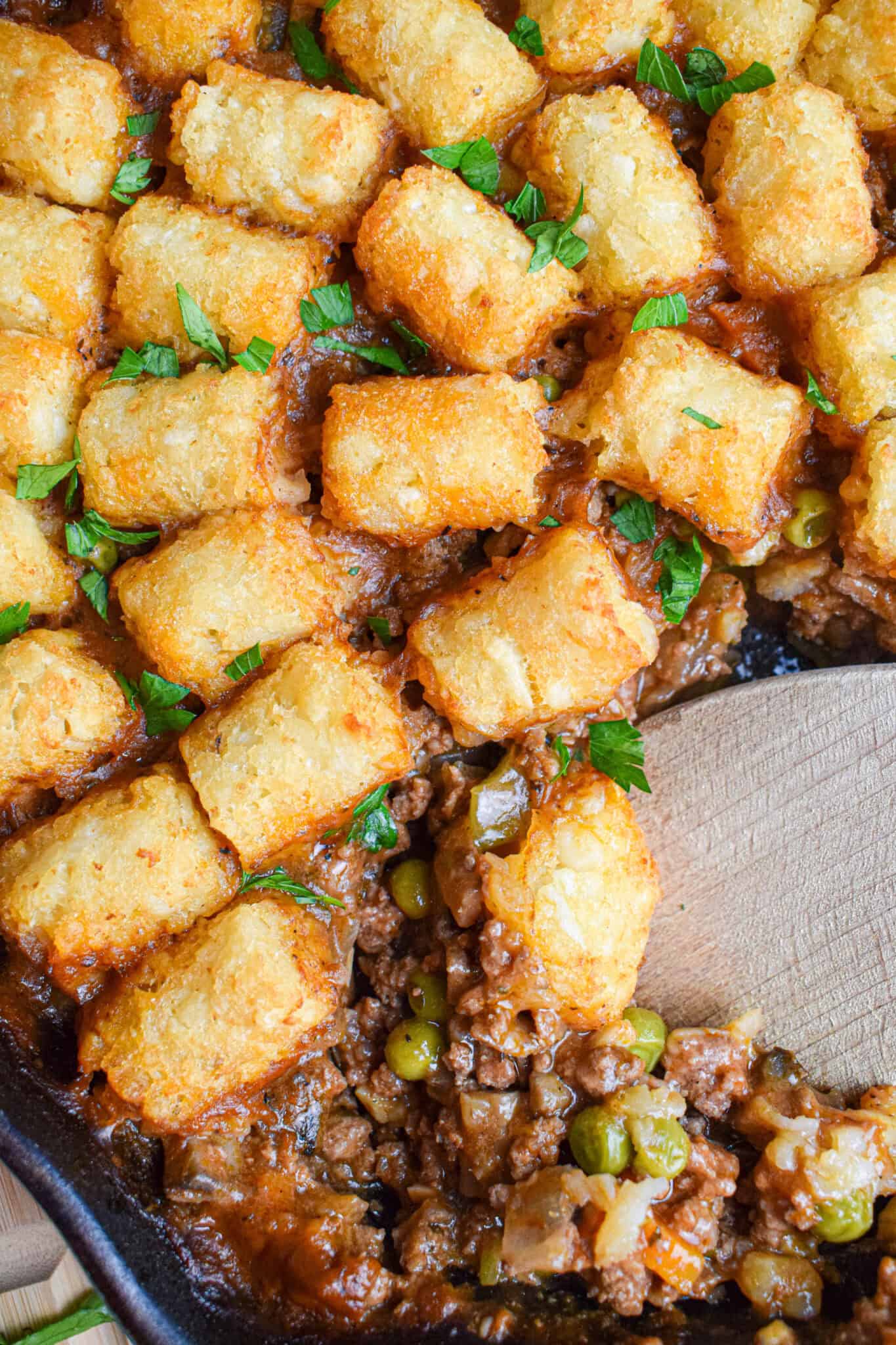 Tater Tot Shepherd's Pie - The Jam Jar Kitchen