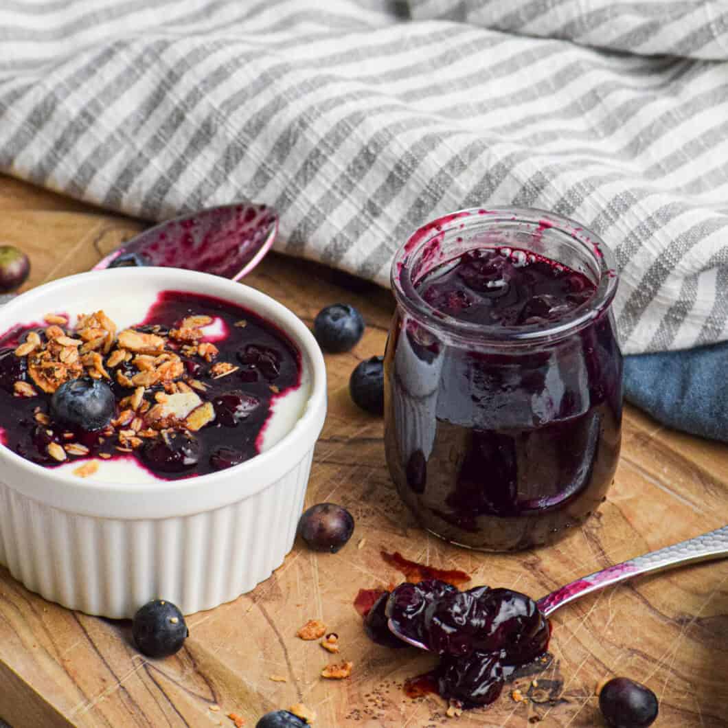 Blueberry Compote - The Jam Jar Kitchen